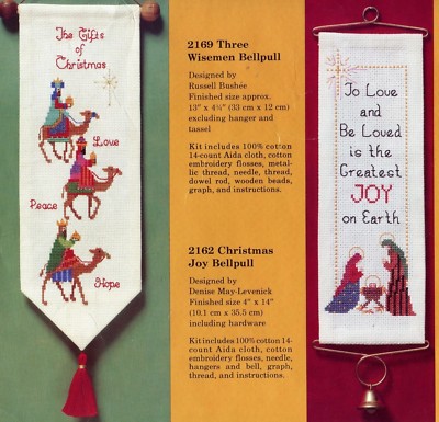 Creative Circle Cross Stitch Kit 2169 Three Wisemen Bellpull 13" x 4 3/ ...
