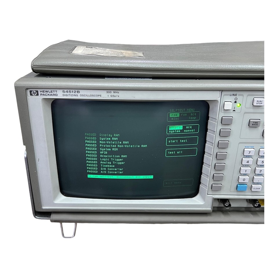 54512B HP Oscilloscope 4 Channel 300MHz 1GS/s Digitising Scope | eBay
