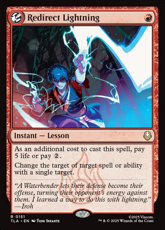 MTG Avatar R Redirect Lightning #0151 | eBay