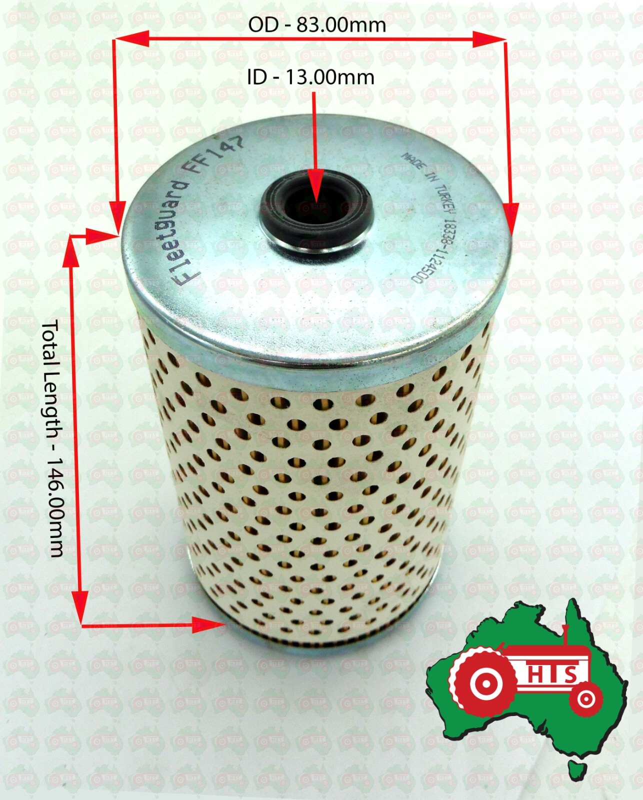 Tractor Fuel Filter Fits for Same Atlanta-V DA1156 DA1158 Dinosauro ...