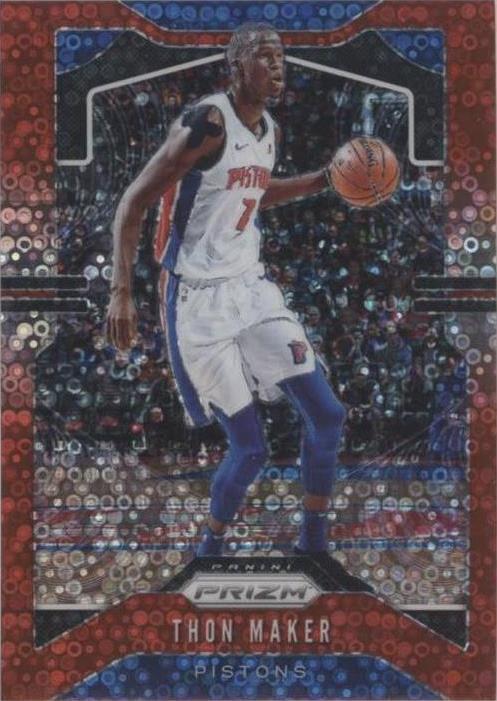 2019-20 Panini Prizm - Thon Maker #96 Red Fast Break Prizm /125 for ...