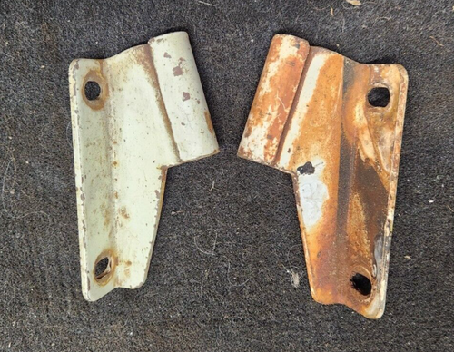 JEEP CJ2 CJ3 CJ6 CJ5 MEYERS METAL HARD TOP UPPER DOOR BRACKET HINGES ...