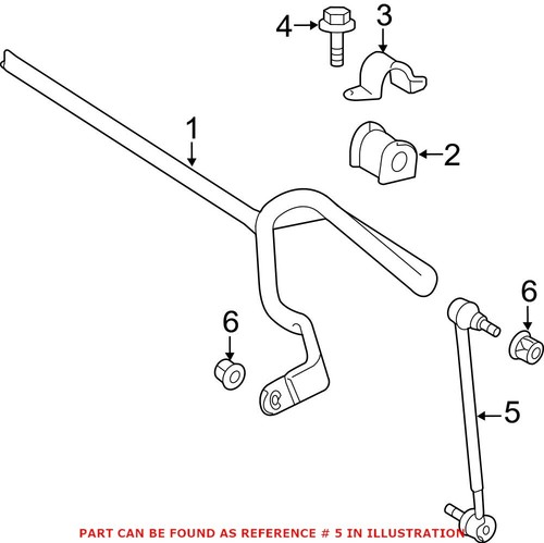 Genuine OEM Front Suspension Stabilizer Bar Link Kit For Toyota ...