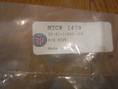 BMW Power Steering Pressure Hose 32411093149 MTC 1479 | eBay