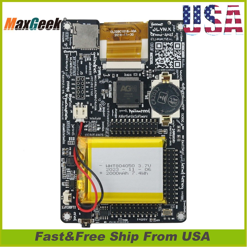 HAMGEEK PortaPack H2M Authorized Signature Edition with 10.00MHZ TCXO ...