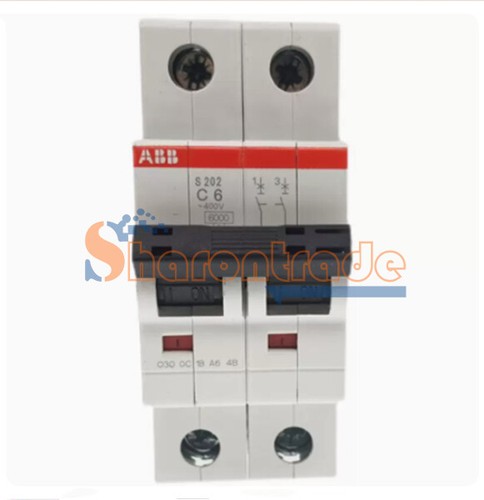 1PC Neuf ABB S202-C6 2P 6A Circuit Disjoncteur | eBay