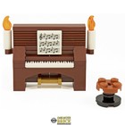Upright Piano Antique Keyboard with music sheet | All parts LEGO | eBay