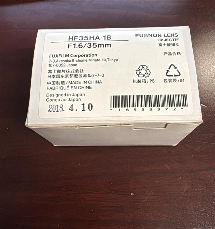 Fujinon HF35HA‑1B 35 mm f/1.6 C‑Mount Machine Vision Lens – Open Box ...