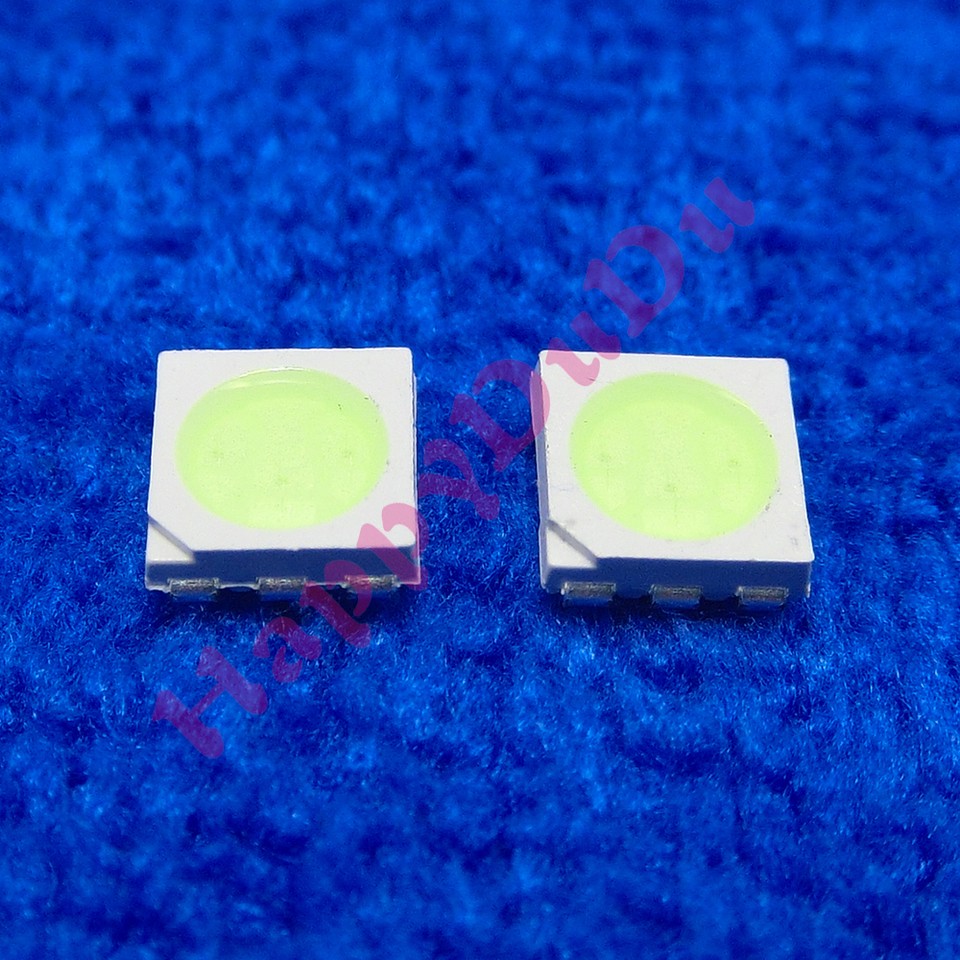 10pcs ~500pcs Ice Blue 470nm~475nm LED Bright Light SMD 5050 SMT 2220 ...