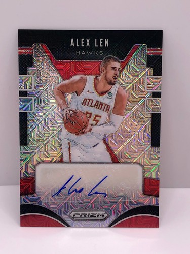 Alex Len 2019-20 Panini Prizm Signatures Auto Autograph Mojo Prizm ...