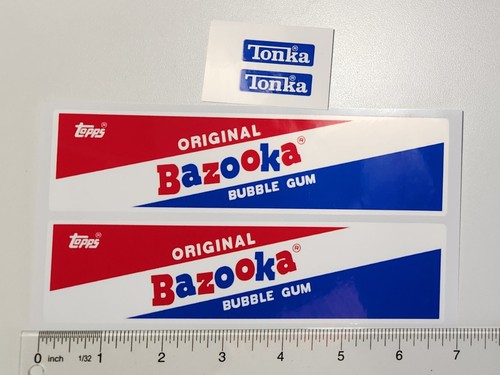 Tiny Tonka Semi Truck And Trailer Private Label Bazooka Bubble Gum ...