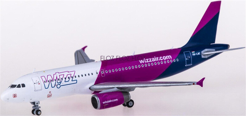 for Geminijets for Wizz Air for airbus A320 HA-LWC 1:400 plane Pre ...