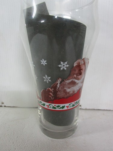 coca cola glass. enjoy coca cola father Christmas glass. very nice ...