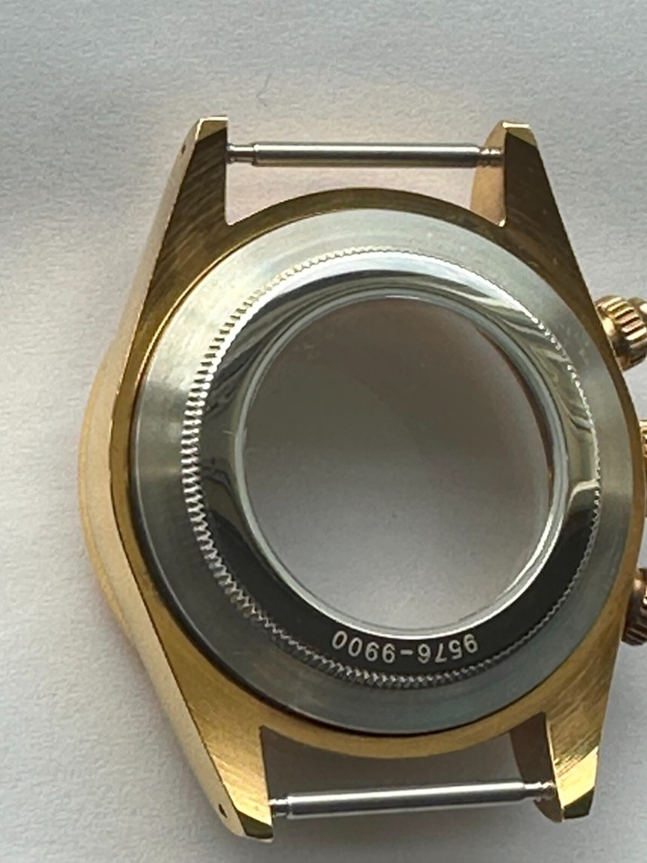 Chronograph watch case ST1901 ST1902 ST1903 TY2903 TY2902 TY2901 24K ...