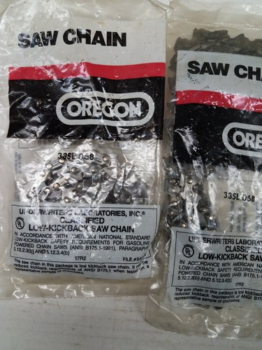 33SL-068 OREGON PAIR OF CHAIN SAW LOOPS 68 PITCH "FREE SHIPPING | eBay