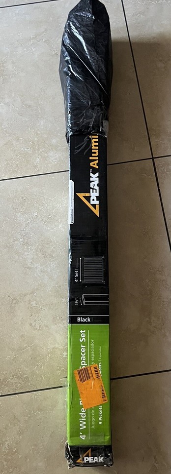 Peak Aluminum Railing Deck Railing Picket Spacer Kit 6' Aluminum Matte ...