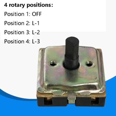 1PCS 250V 16A TX3 T120 T125 Rotary Switch 32mm 4 Wire Holes 4 Postions ...