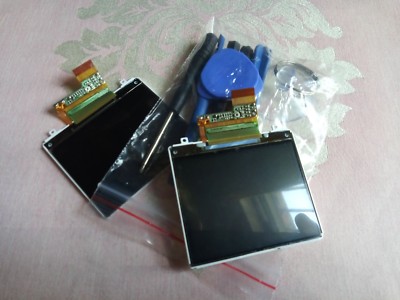 2X LCD Display Screen for iPod Classic 6th 7th Generation A1238 80 120 ...