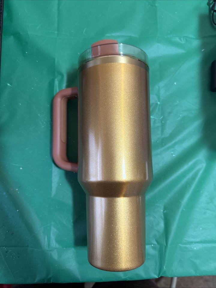 Stanley 40oz COPPER TINSEL Quencher H2.0 FlowState Tumbler In Hand | eBay