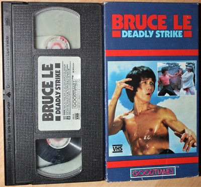 DEADLY STRIKE (vhs) Bruce Le. VG Cond. Rare. Martial Arts. Kung Fu ...