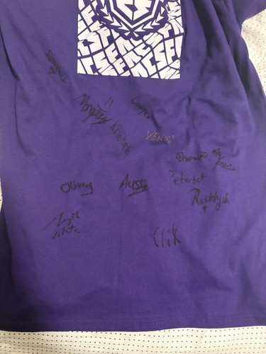 Signed FNCS Fortnite Shirt Clix Mongraal Peterbot | eBay