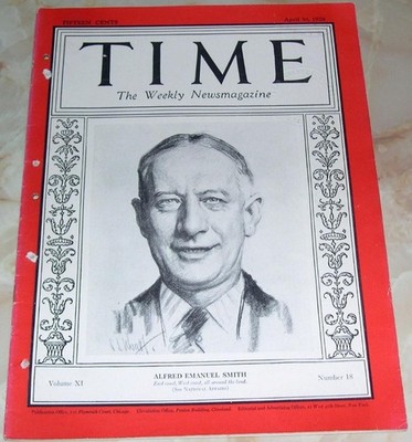 Time Magazine - April 30, 1928 | eBay