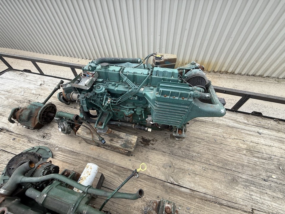 VOLVO Penta TAMD41A 200hpMarine Diesel Engine | eBay