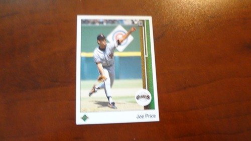 1989 UPPER DECK # 505 JOE PRICE BASEBALL CARD | eBay