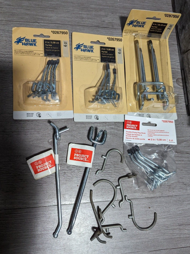 Blue Hawk, Project Source, Etc Peg Mount Hook Garage Hanger Lot 0267950 ...