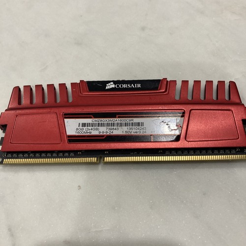 Corsair Vengeance 4GB DDR3 RAM Memory Stick 1600MHZ CMZ8GX3M2A1600C9R ...