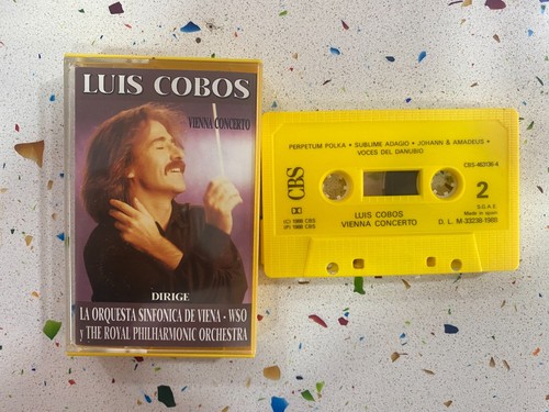 Luis Cobos Ruban Cassette Tape Vienna Concerto Orchestre Symphonie Wso ...
