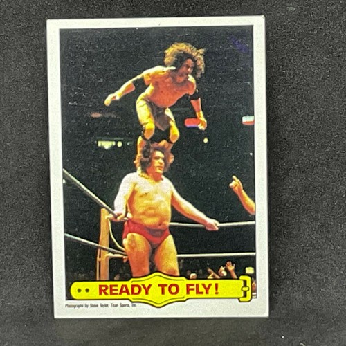 1985 Topps WWF WWE #53 - Ready to Fly - Andre the Giant - Corner | eBay
