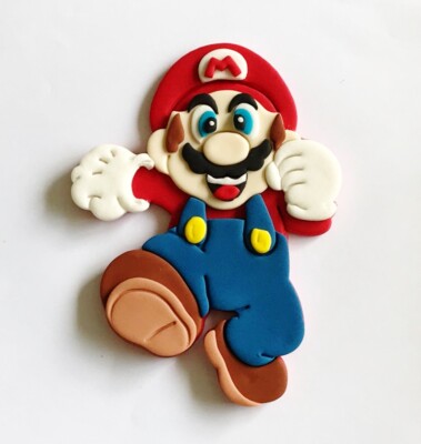 SUPER MARIO BROTHERS - MARIO FULL BODY - APPROX 14CM - AWESOME! | eBay ...