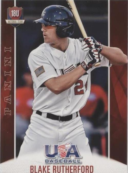 2015 Panini USA Baseball - 18U National Team Blake Rutherford #46 (RC ...