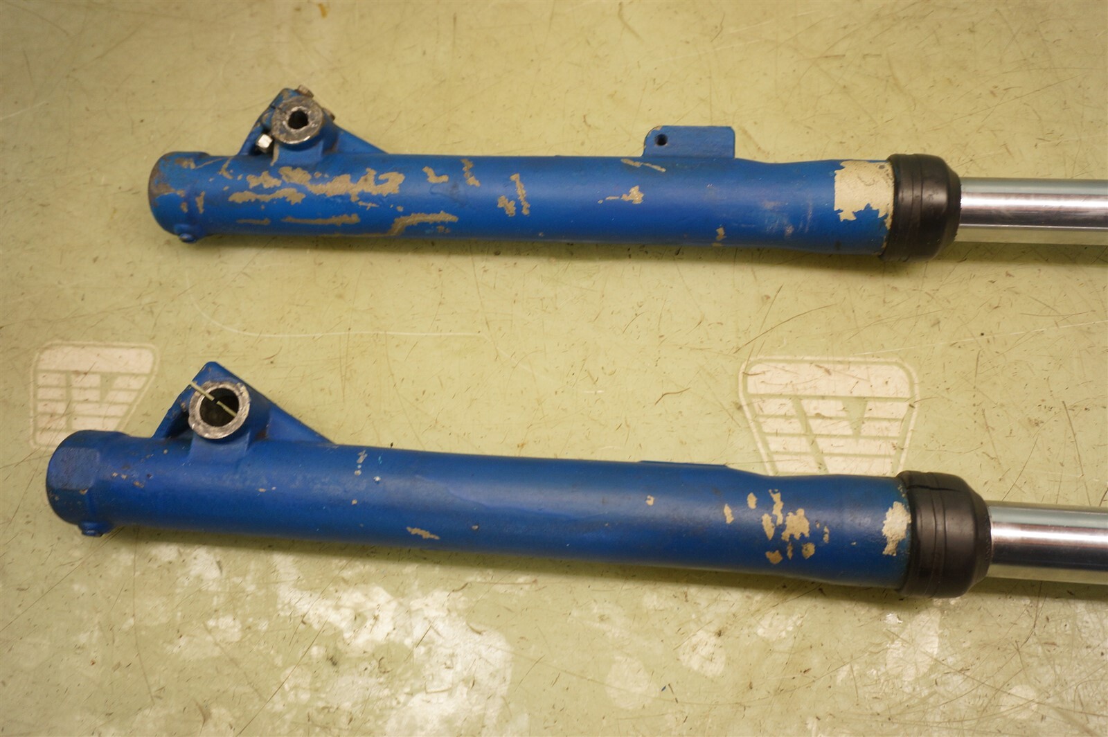 1977 Penton 400 250 KTM MC400 250GS *2232A Forks Front End | eBay