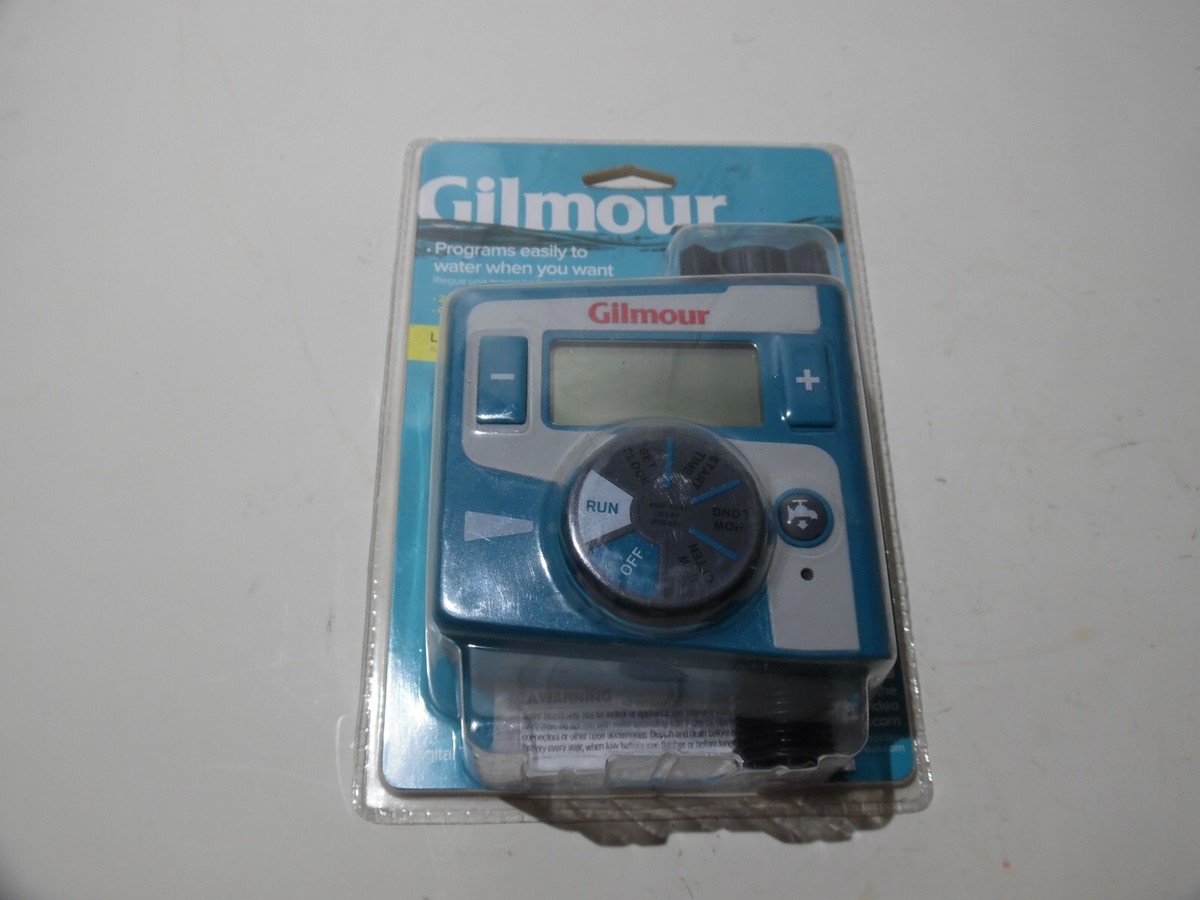 Gilmour Electronic Water Timer Single Outlet Model Buy Gilmour