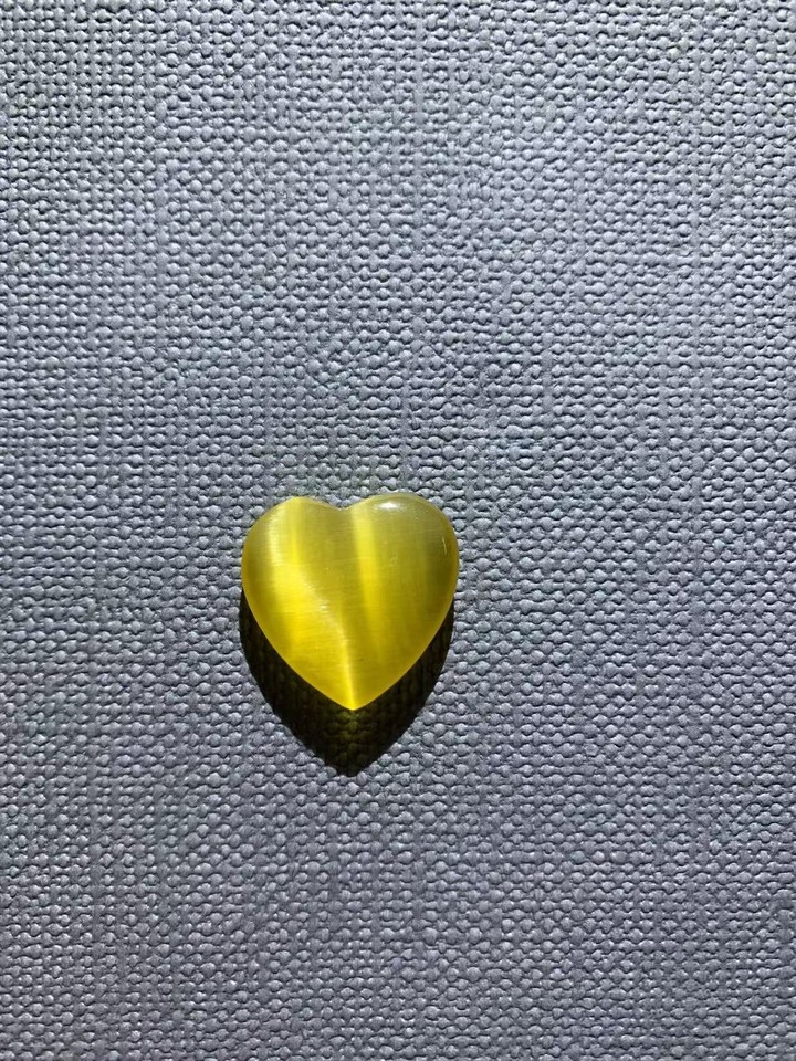 1pc Cat's Eye Mini Love Heart Stone Quartz Crystal Skull Pendant ...