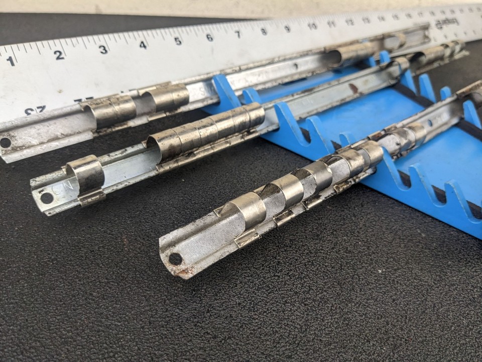 Snap-on Metal Socket Rack Rail Lot USA | eBay