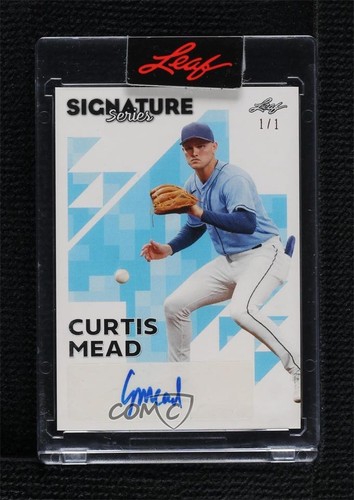 2023 Leaf Signature Series - Curtis Mead #BA-CM1 Pixel Art /1 (AU, RC ...
