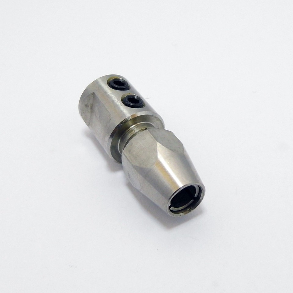 RC Boat MONO Drive Shaft Coupling Flexshaft Connector Sleeve Collet 4mm ...