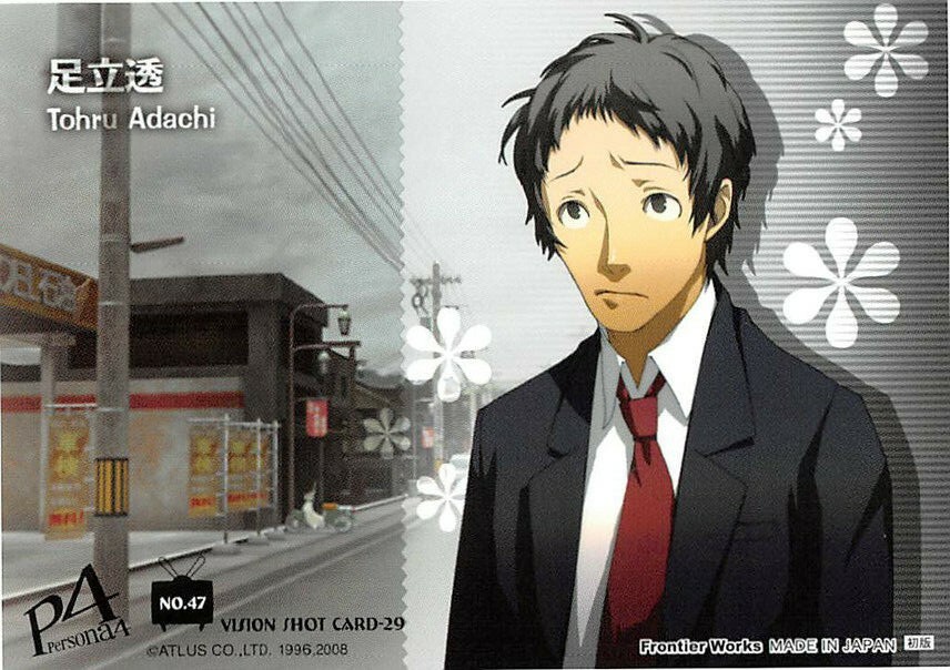 Persona 4 Adachi Face