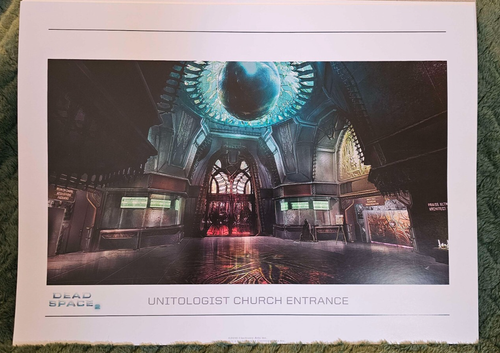 Dead Space 2 - UNITOLOGIST ENTRY Lithograph (poster) Rare, Collector ...