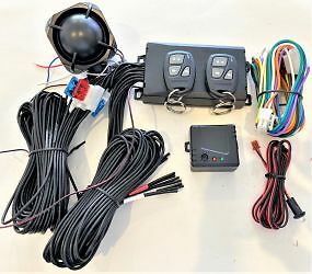 Mongoose Car Alarm System M80G + Built in Turbo Timer Immobiliser M80ii ...
