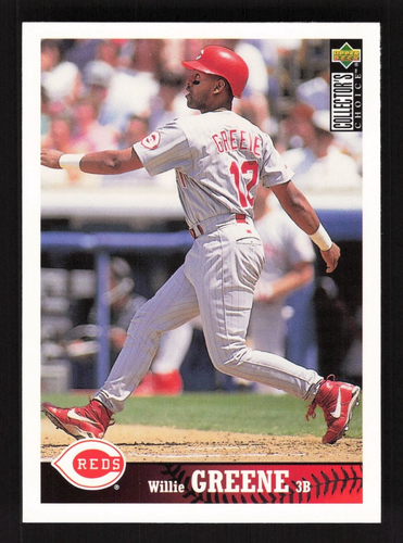 1997 Collector's Choice Willie Greene #303 Cincinnati Reds | eBay