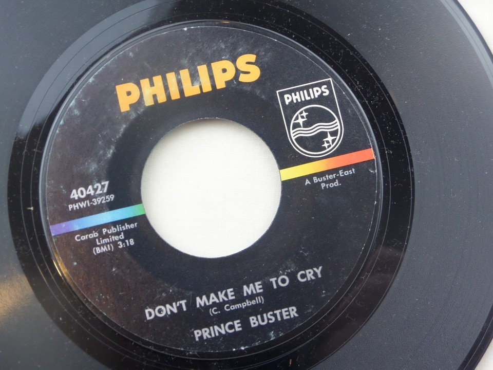 Prince Buster: Ten Commandments / Don't Make Me To Cry [Unplayed Copy ...
