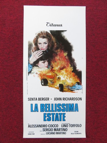 LA BELLISSIMA ESTATE ITALIAN LOCANDINA POSTER SENTA BERGER JOHN ...