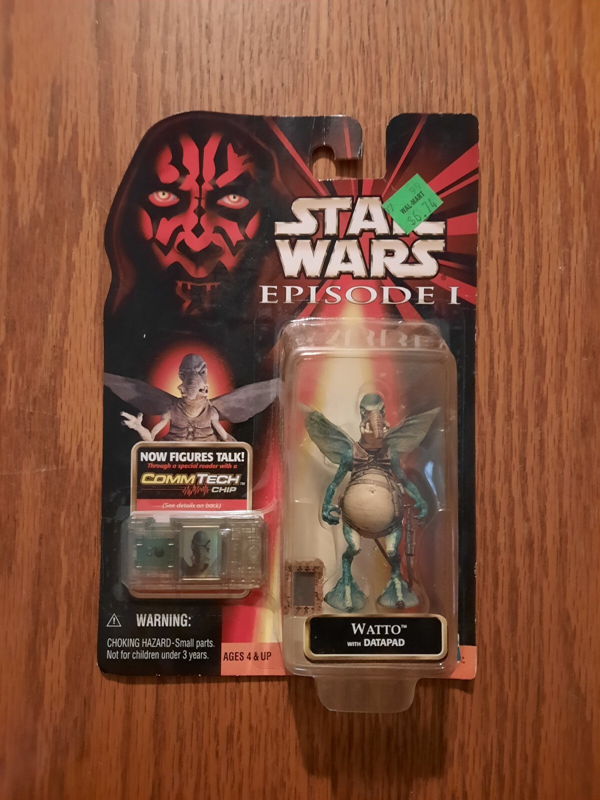 Star Wars Episode I WATTO Action Figure (Hasbro, 1998) CommTech Chip | eBay