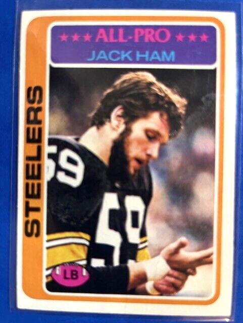 Jack Ham 1978 Topps Football All Pro - Steelers | eBay