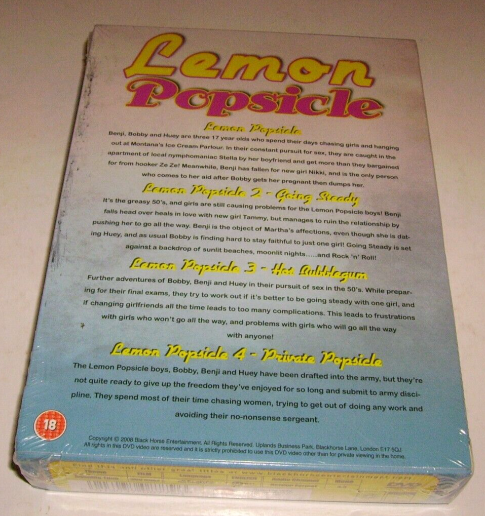 Lemon Popsicle Collection (DVD, 2008) for sale online | eBay