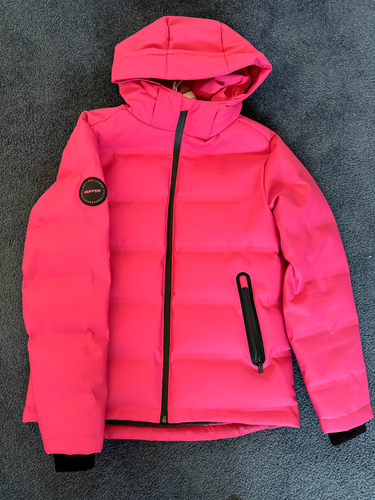 HUFFER Womens Superdown Jacket Fuschia Pink Size 6 | eBay Australia